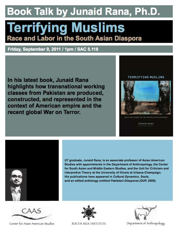 Terrifying Muslims Race and Labor in the South Asian Diaspora a Book ...