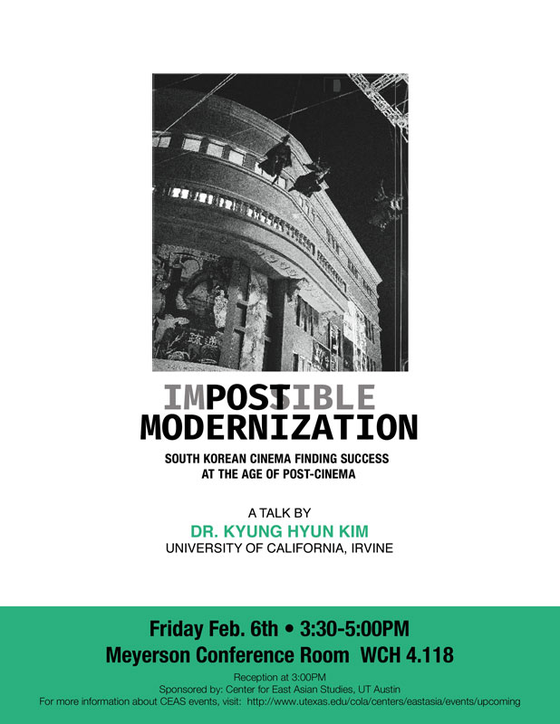IMPOSSIBLE POSTMODERNIZATION: South Korean Cinema Finding Success at ...