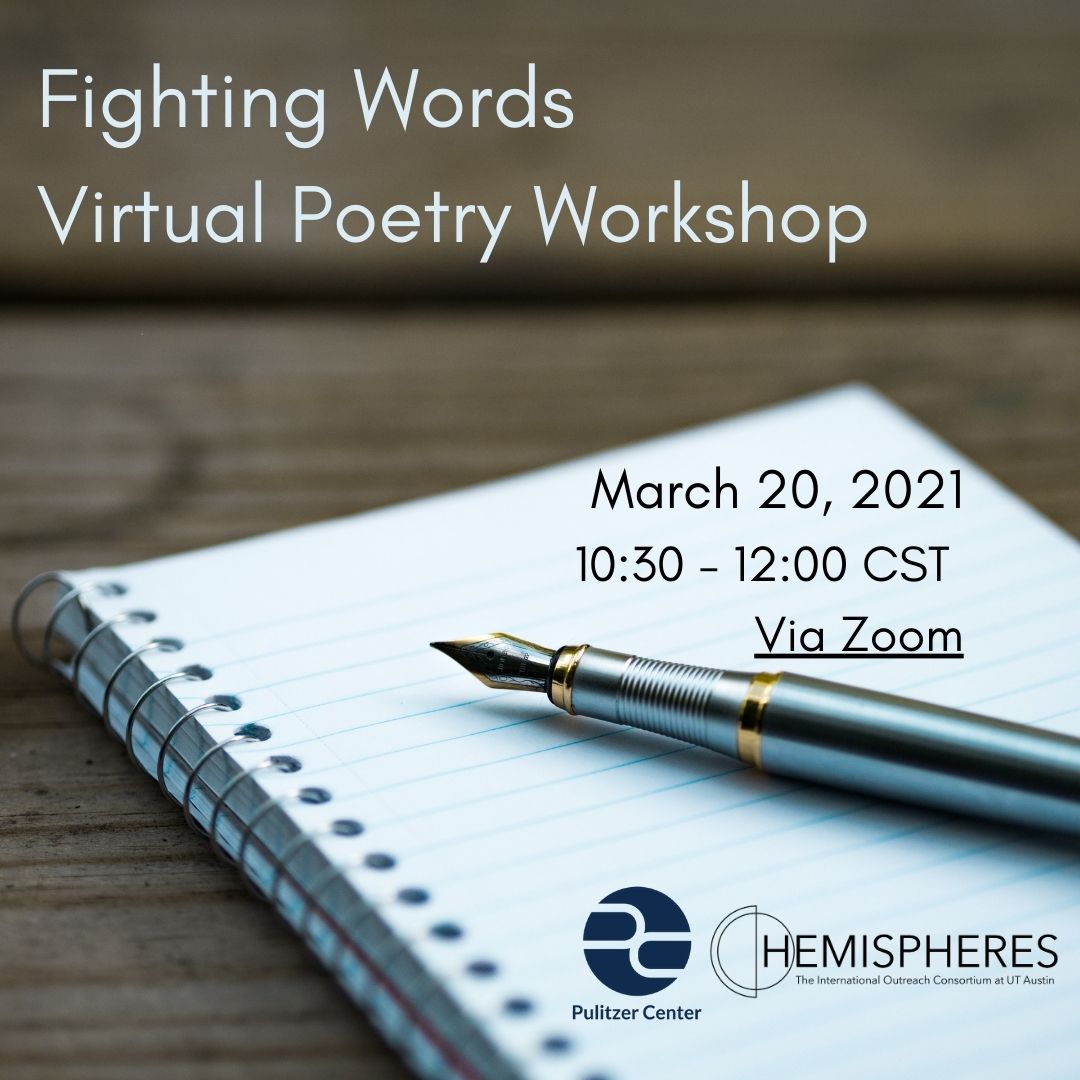 Fighting Words Virtual Poetry Workshop>