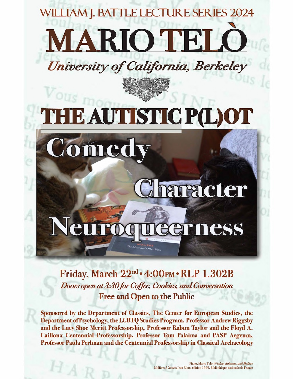 Dr. Mario Telo (UC Berkeley): "The Autistic P(l)ot: Comedy, Character ...