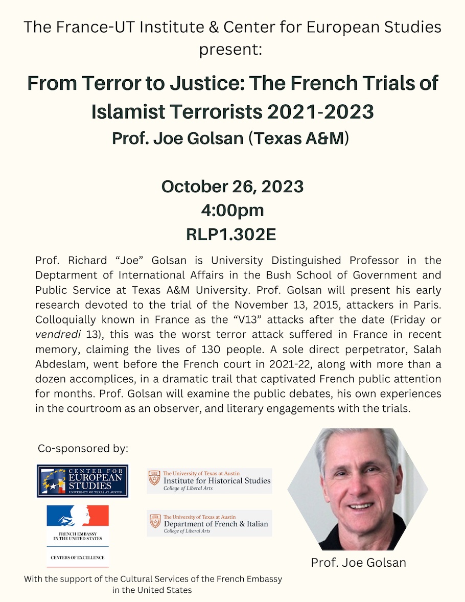 "From Terror to Justice: The French Trials of Islamist Terrorists 2021 ...