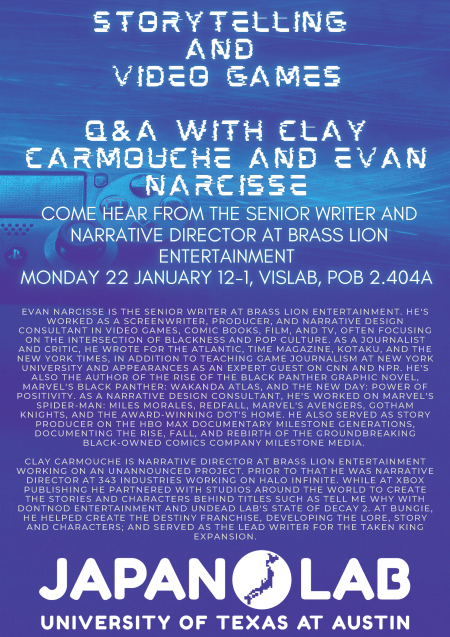 Storytelling and Video Games with Senior Writer Evan Narcisse ...