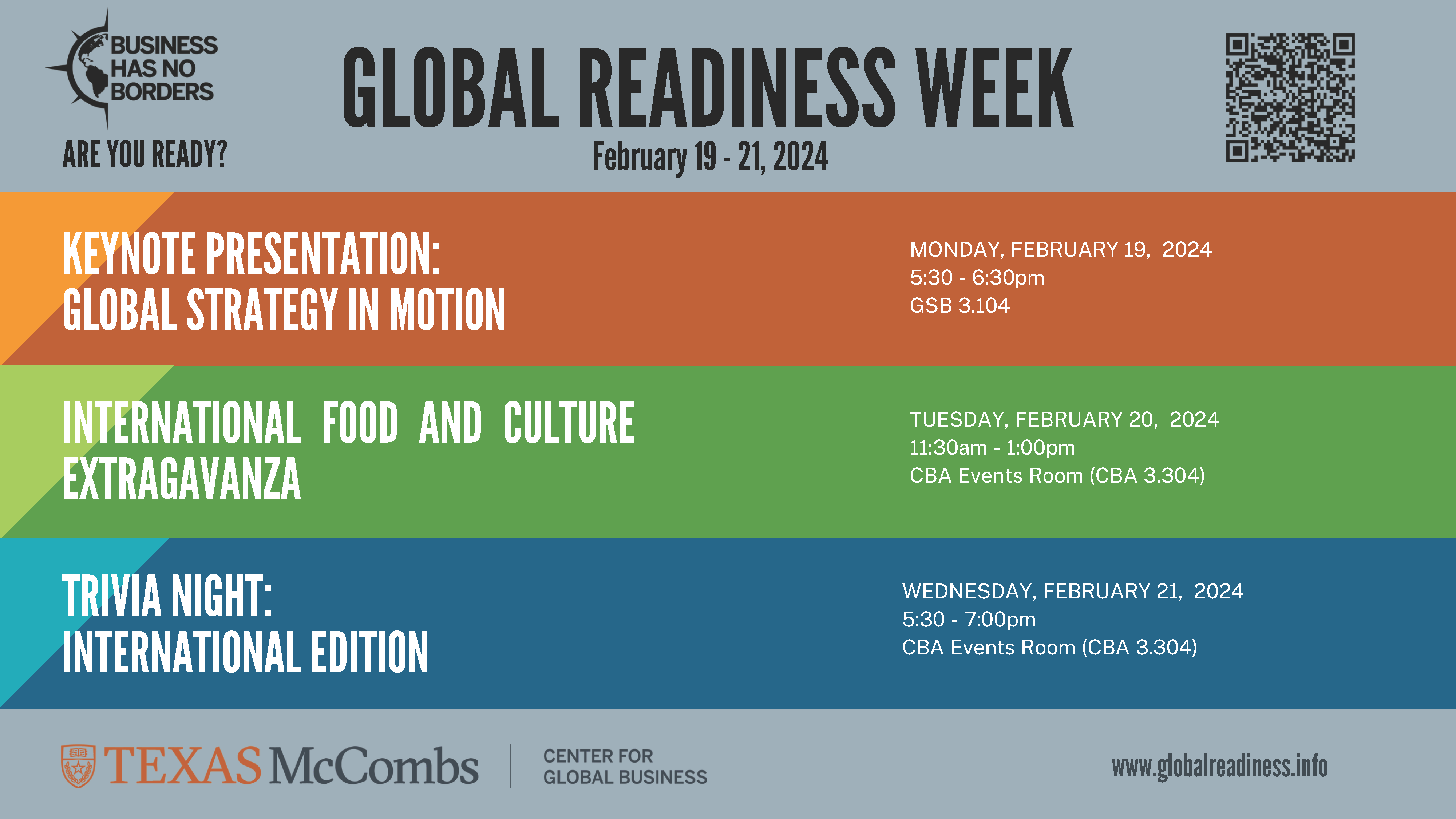 Global Readiness Week 2024: International Food and Culture Extravaganza ...