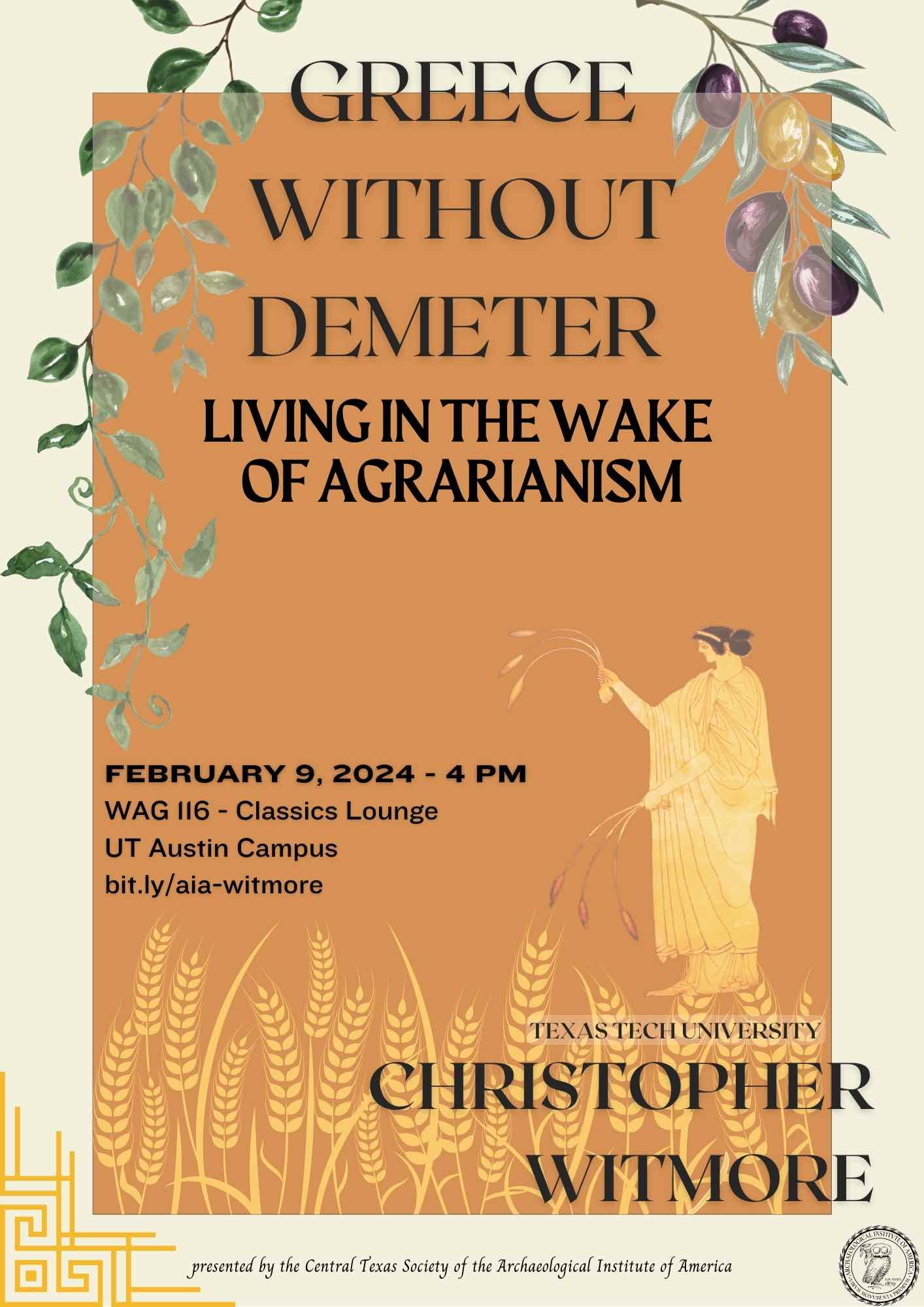 Dr. Christopher Witmore (Texas Tech University): "Greece without ...