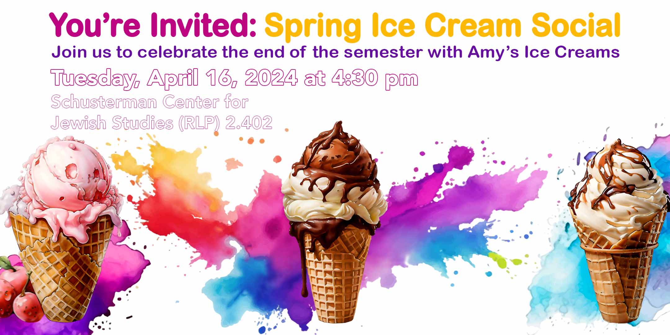 Semester's End Ice Cream Social>