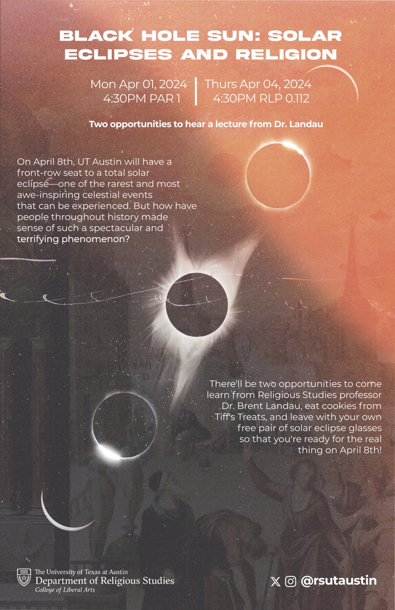 Black Hole Sun: Solar Eclipses and Religion with Dr. Brent Landau>
