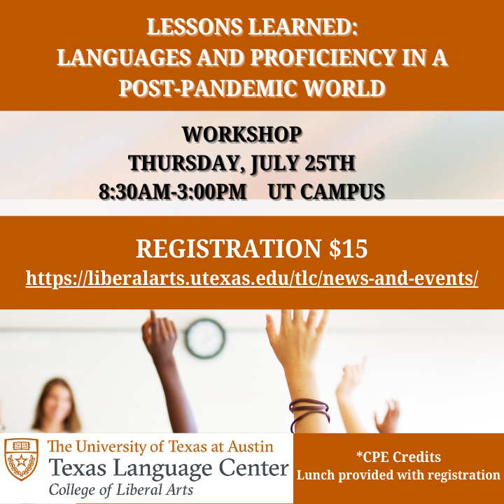 Lessons Learned: Language Proficiency in a Post-Pandemic World>