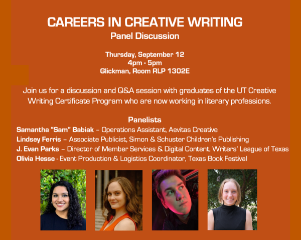 Careers in Creative Writing>