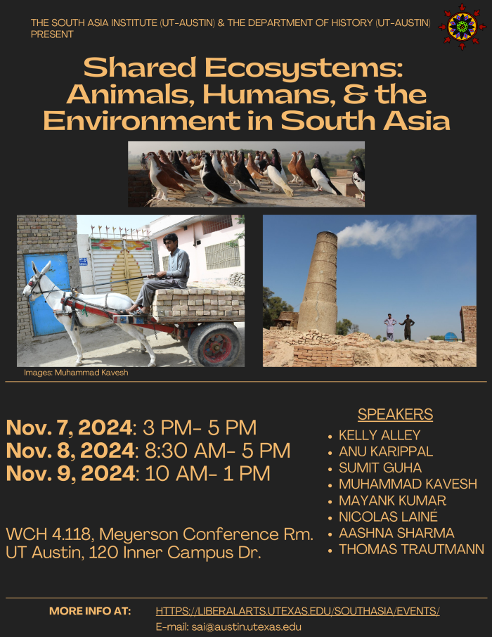 Shared Ecosystems: Animals, Humans, & the Environment in South Asia>