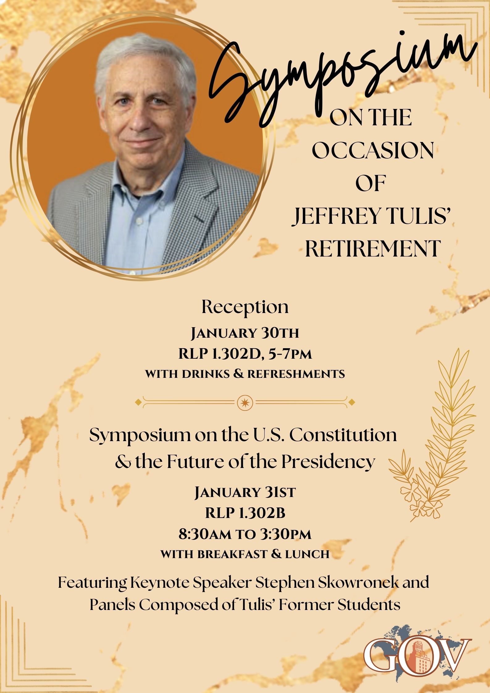 Symposium on the Occasion of Jeffrey Tulis’ Retirement>