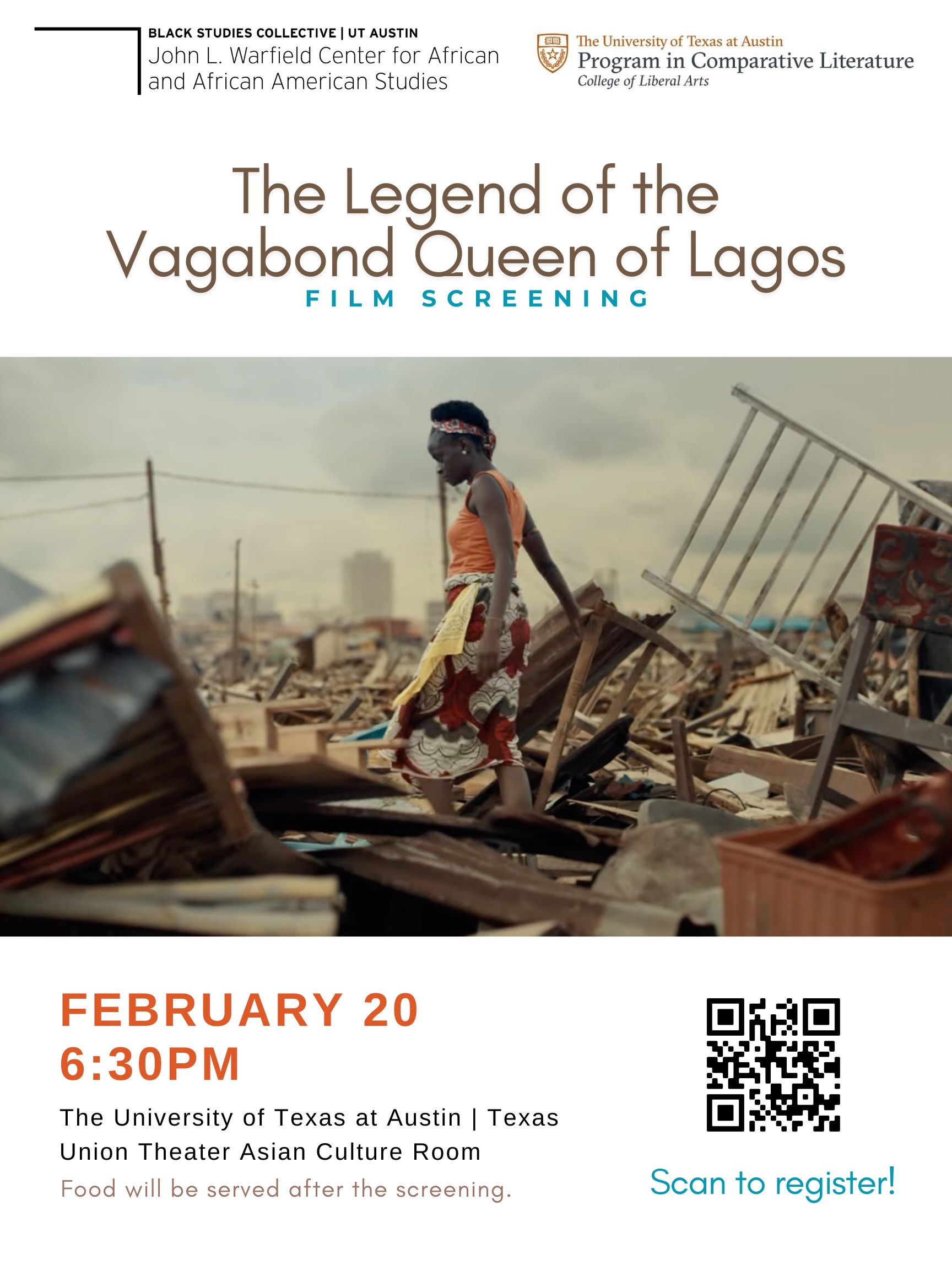 Film Screening: The Legend of the Vagabond Queen of Lagos>