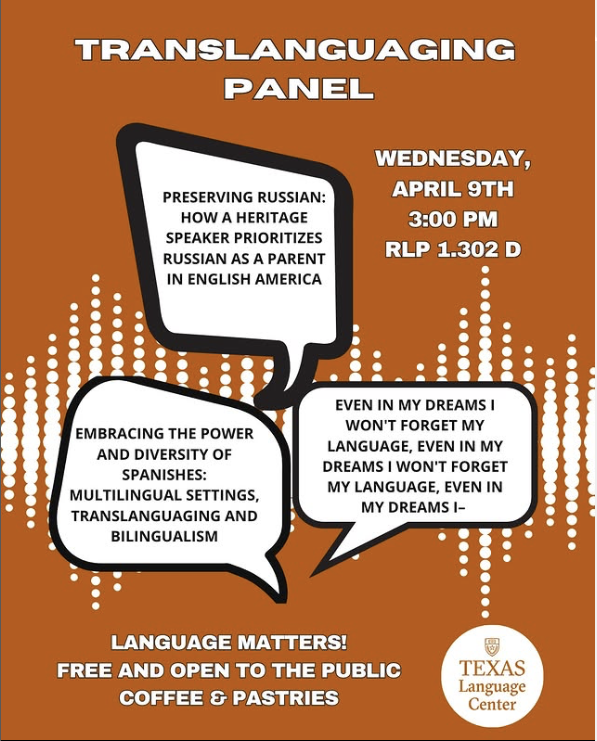 Language Matters! Translanguaging Panel>