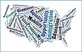 Postcards about the American Dream>