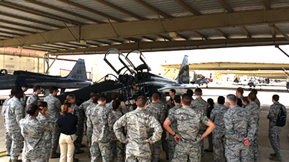 Cadets visit Randolph AFB>