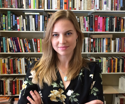 Katherine Cox Wins the James Holly Hanford Article Award>