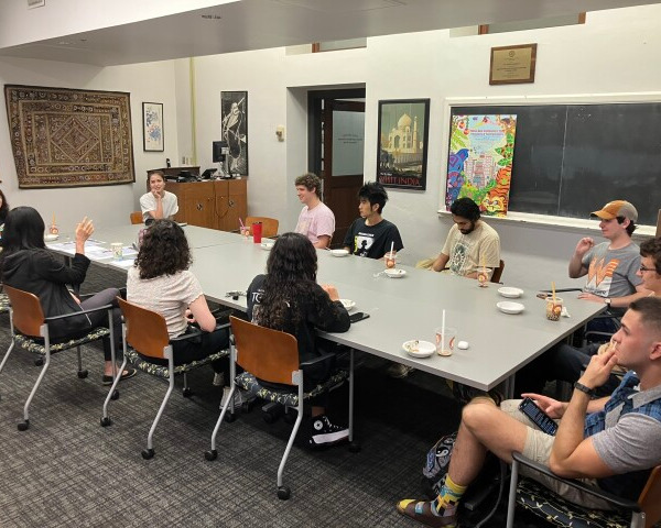 Pre-Departure Gathering for UT Students planning to study abroad in Taiwan>