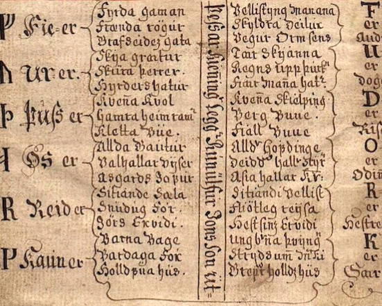 Icelandic Manuscript Speaking Viking In A New LRC Course!>