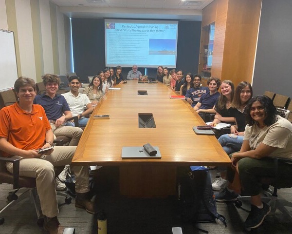 Dr. John Blaxland Visits UT Austin, Speaks on Australia's Role in ...