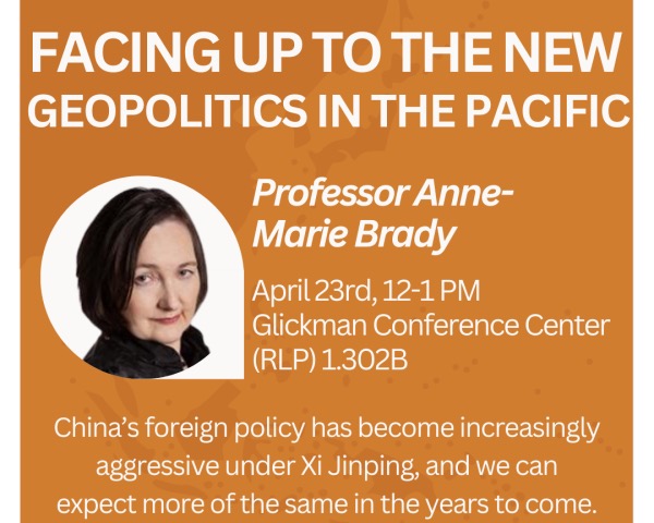 Upcoming Talk: Facing up to the New Geopolitics in the Pacific >
