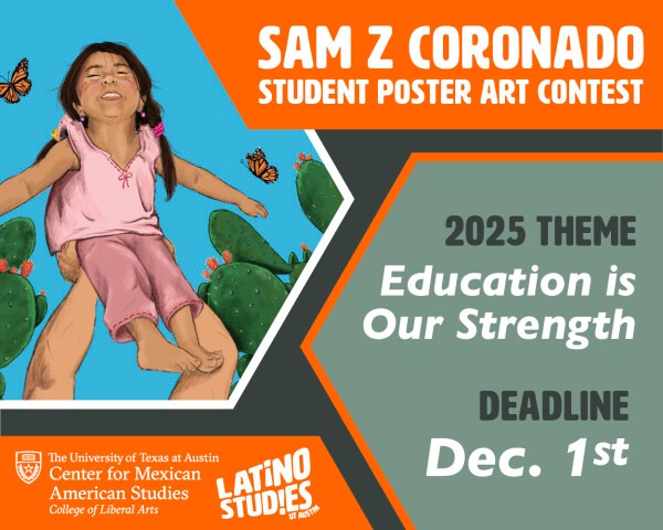 Application now open for the Sam Z. Coronado Student Poster Art Contest>